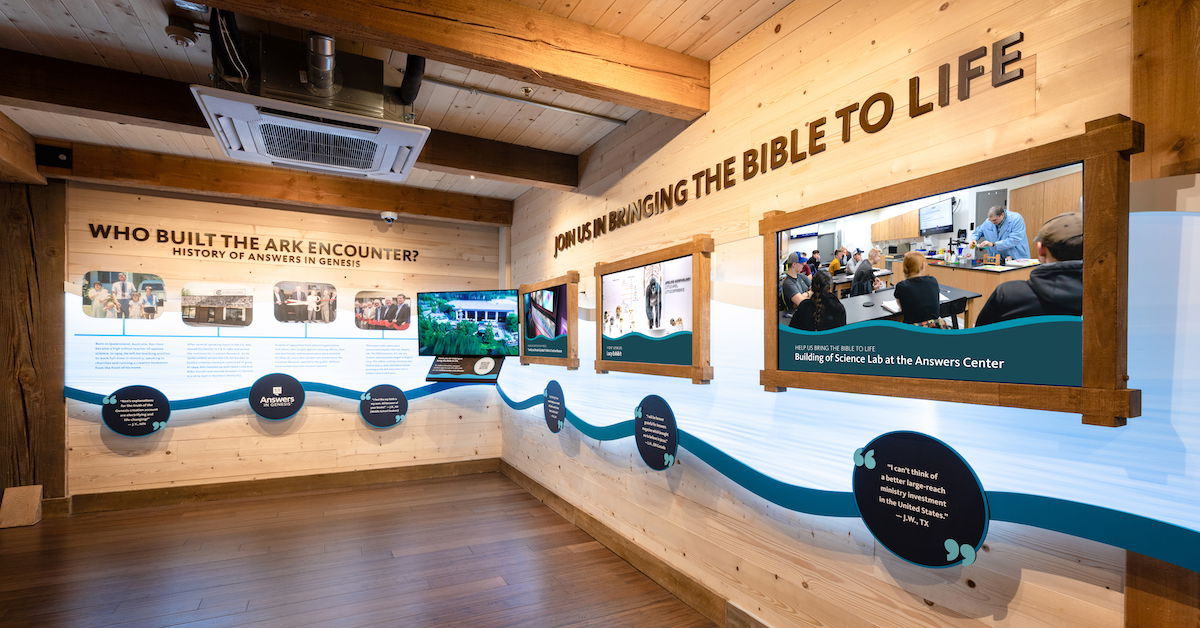 New Exhibit Dedicated at the Ark Encounter | Answers in Genesis