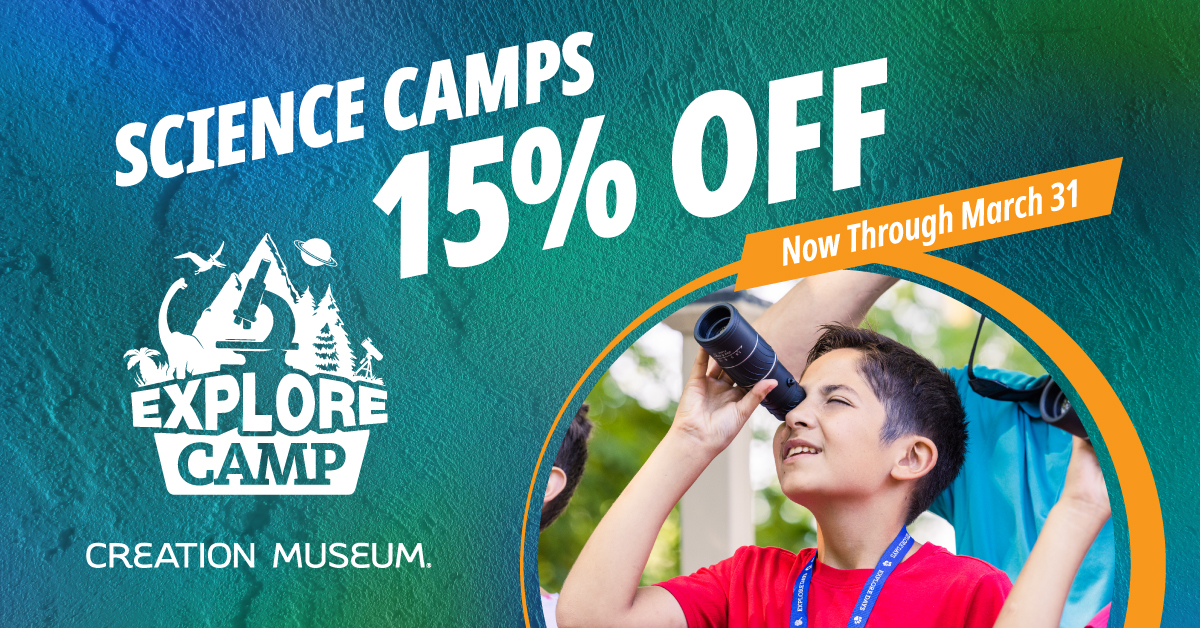 Creation Museum Summer Camps and Labs On Sale Now | Answers in Genesis