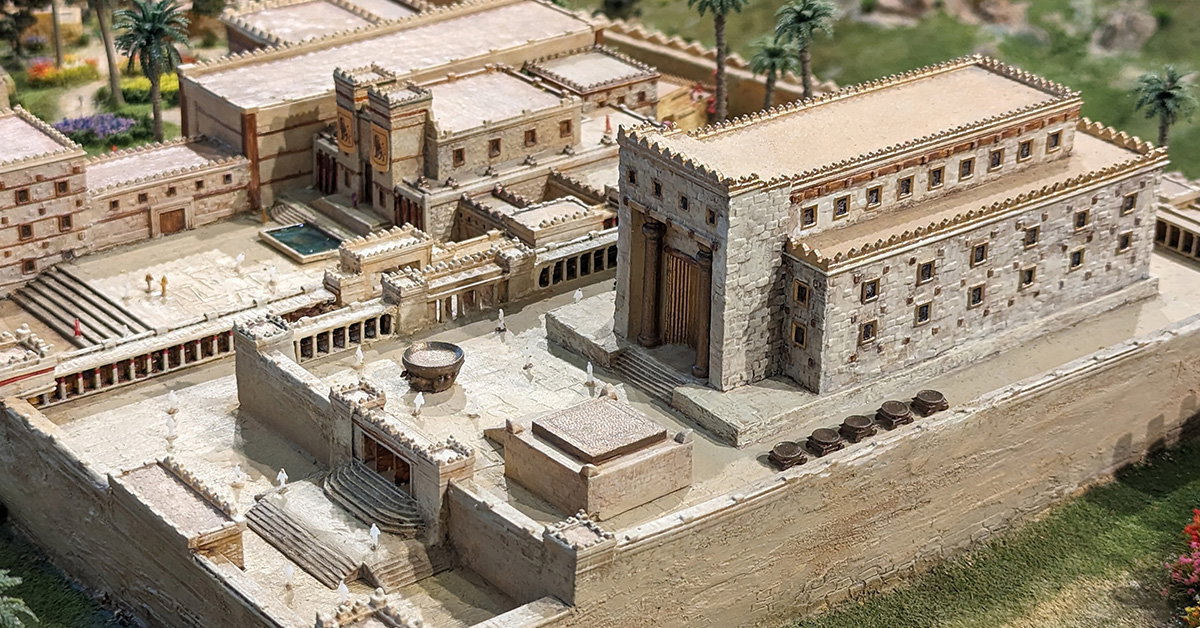 Why Did Solomon’s Temple Have Carved Cherubim and Fruit?