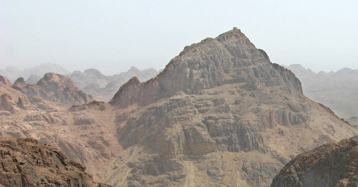 Where Was The Biblical Mt Sinai Answers In Genesis