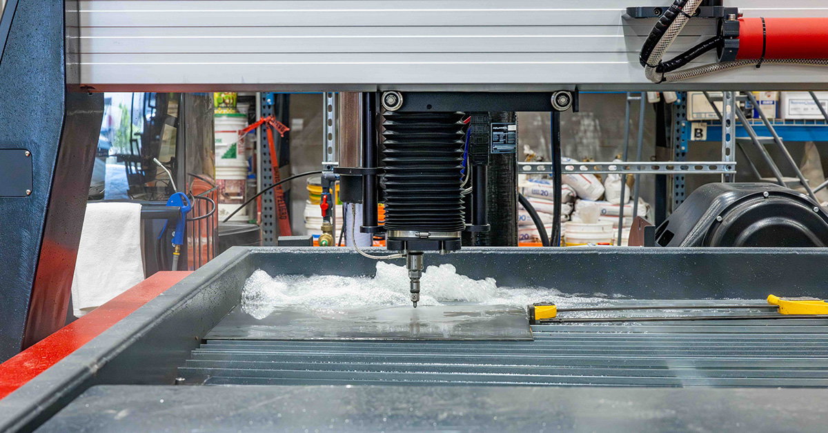 Construction Update: New “Waterjet” Cuts Metal for Jerusalem Model ...