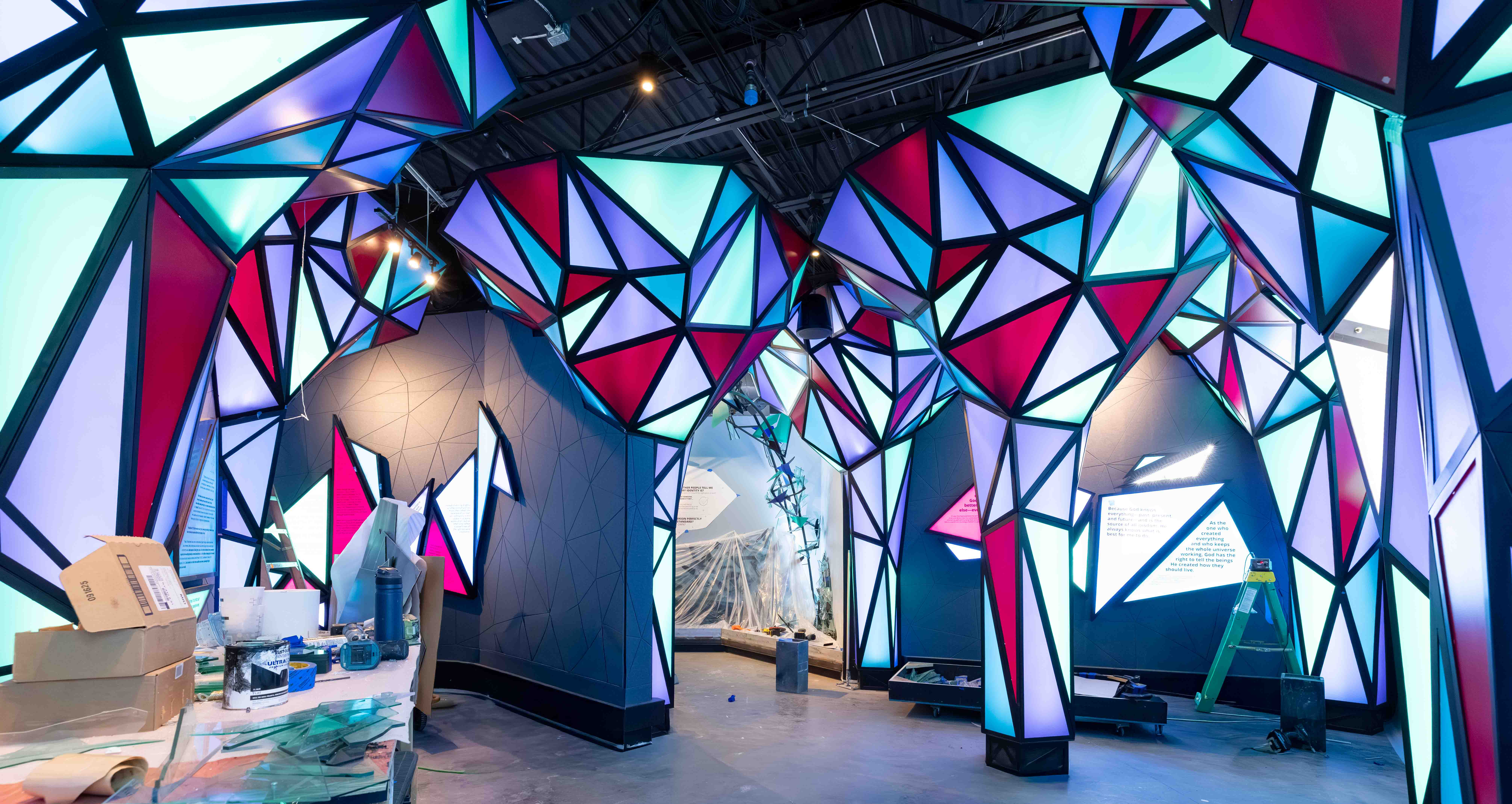 Exhibit Update: Radiance Exhibit Coming Together | Answers in Genesis