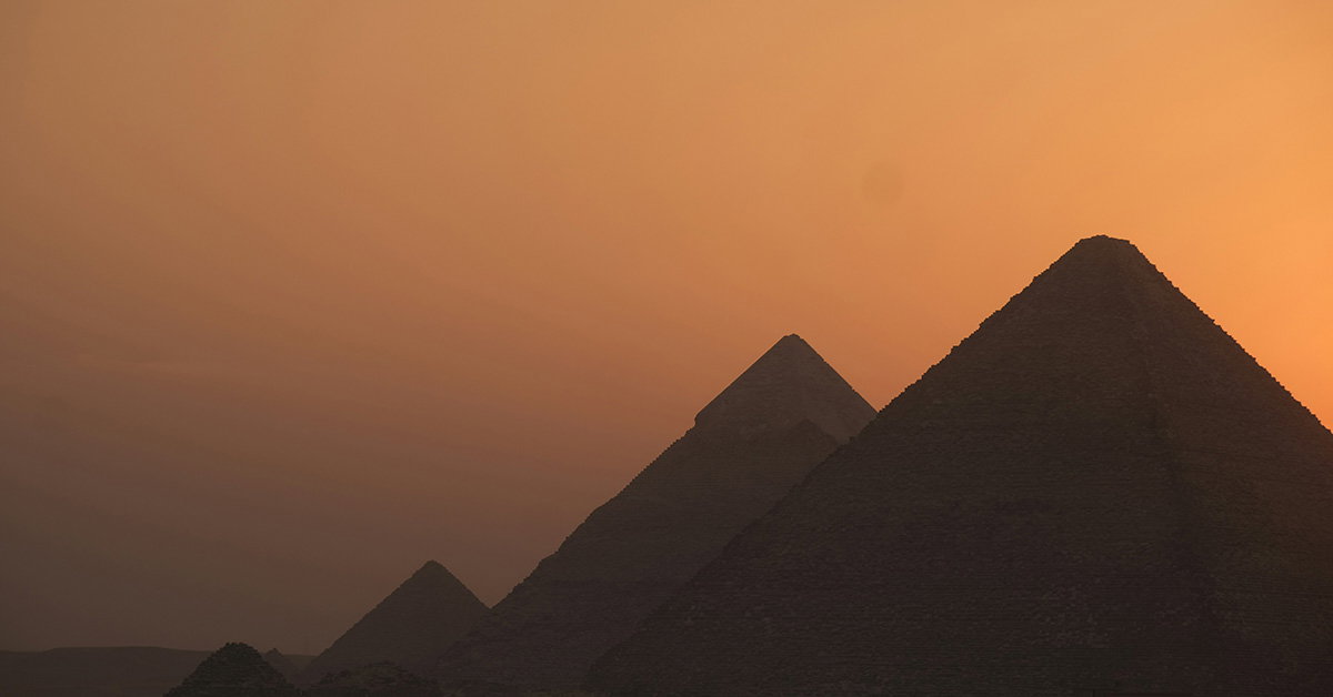 Pyramids On Different Continents
