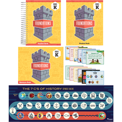 Foundations: Kindergarten Set (Pack) | Answers in Genesis